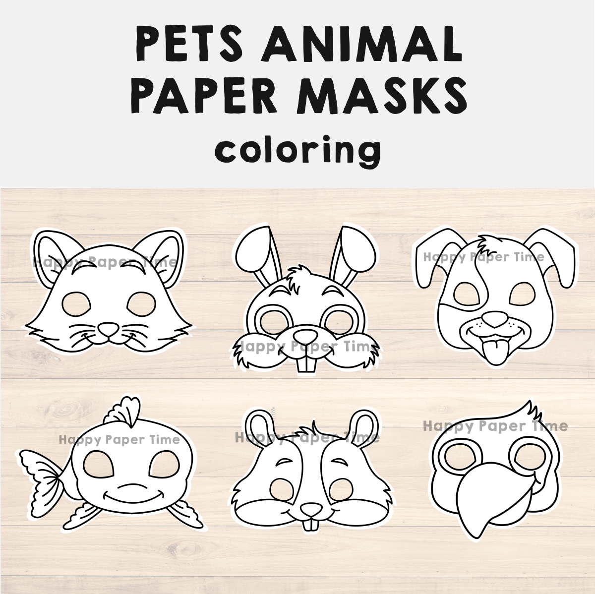 childrens coloring pages masks
