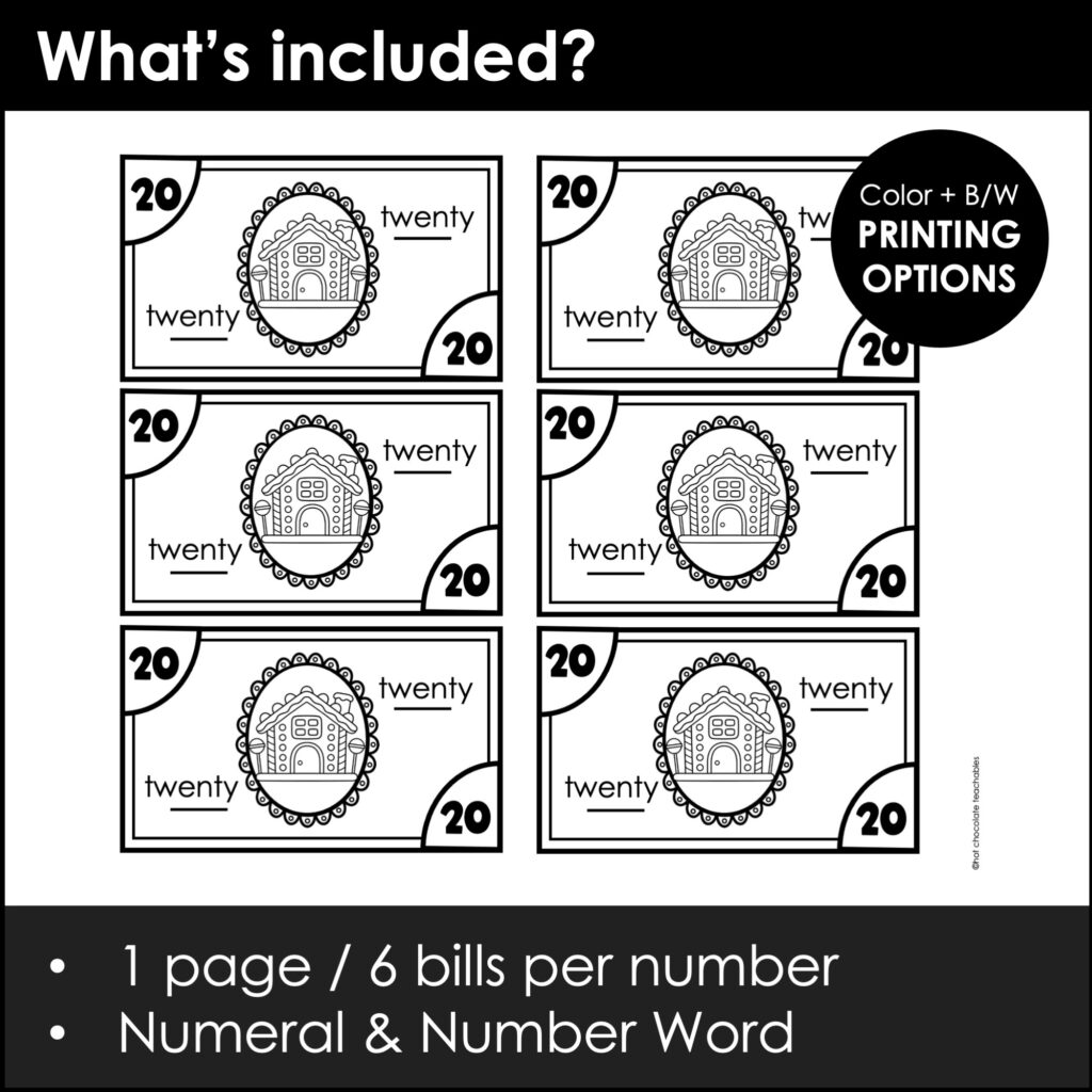 Christmas Money - Class Cash - Classroom Reward System - Fake Money ...