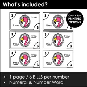 Classroom Money - Class Cash - Reward System - 1-20 Printable Fake ...