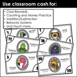 Classroom Money - Class Cash - Reward System - 1-20 Printable Fake ...