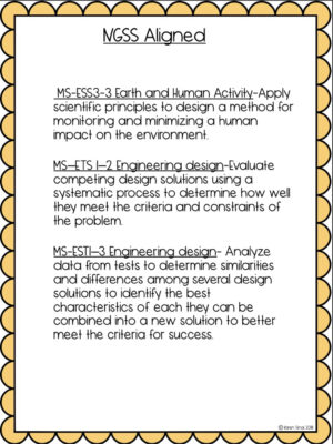 Water Filter STEM Design Project Earth Day MS-ESS3-3 | Made By Teachers