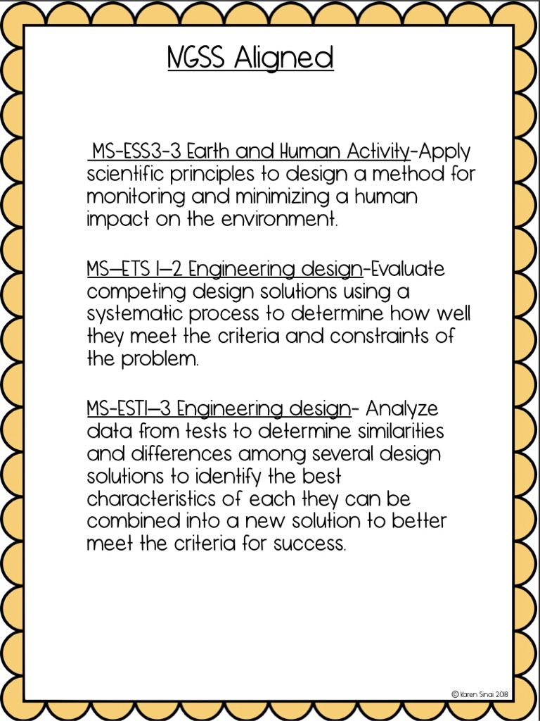 Water Filter STEM Design Project Earth Day MS-ESS3-3 | Made By Teachers