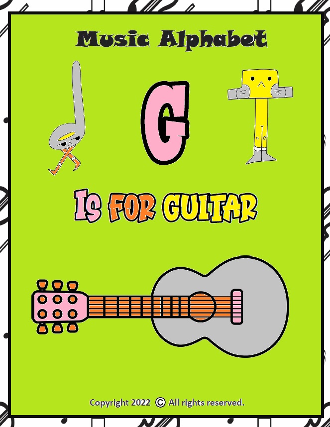 musical instrument / Music Alphabet Coloring sheets | Made By Teachers