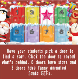 Find A star for Christmas Interactive Animated Activity Game for Google ...