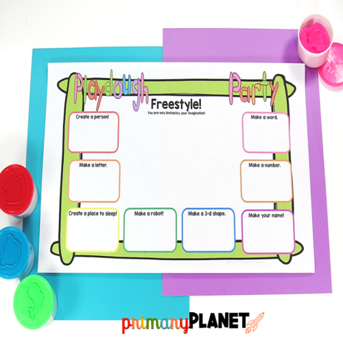 Playdough Mats - Playdough STEM Activities - STEM Challenges | Made By ...