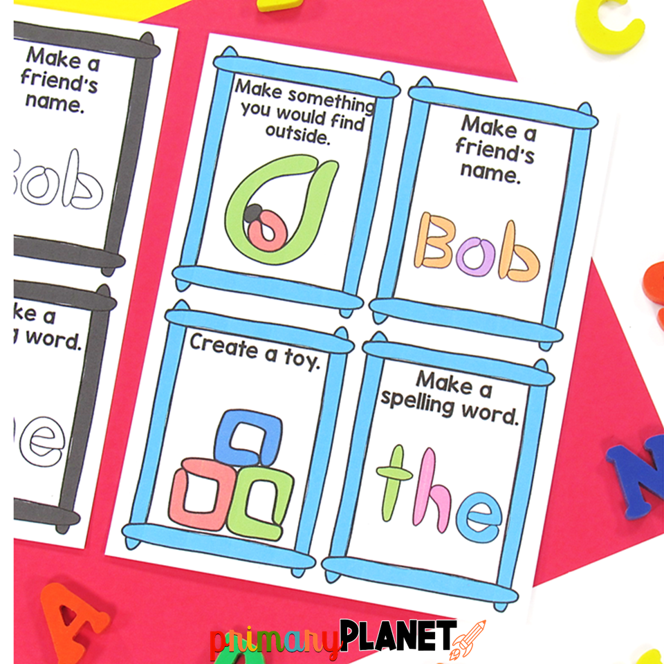 Playdough Mats - Playdough STEM Activities - STEM Challenges | Made By ...