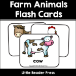 12 Farm Animals Flash Cards/Memory Game | Made By Teachers