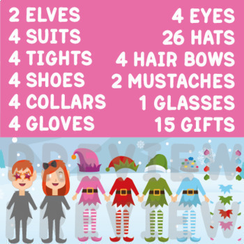 Christmas Digital Activity Dress The Elves for Google Slides™ Movable ...