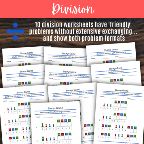 Montessori Stamp Game Worksheets and Materials - Montessori Math ...