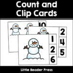 Snowman 0-10 Count and Clip Cards | Made By Teachers