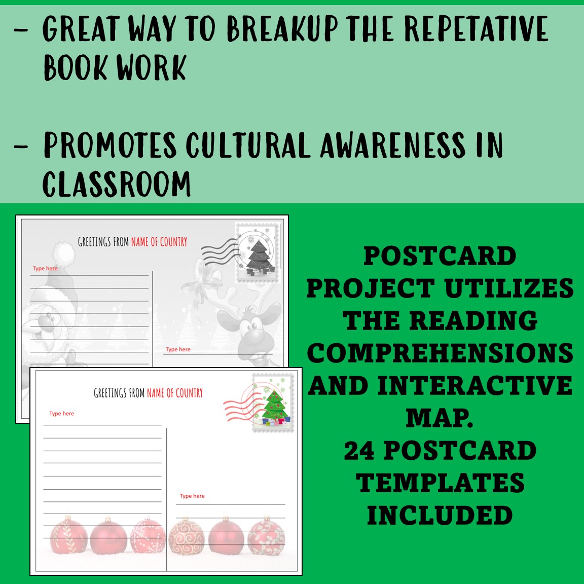 Christmas Traditions Around the World BUNDLE activities | Made By Teachers