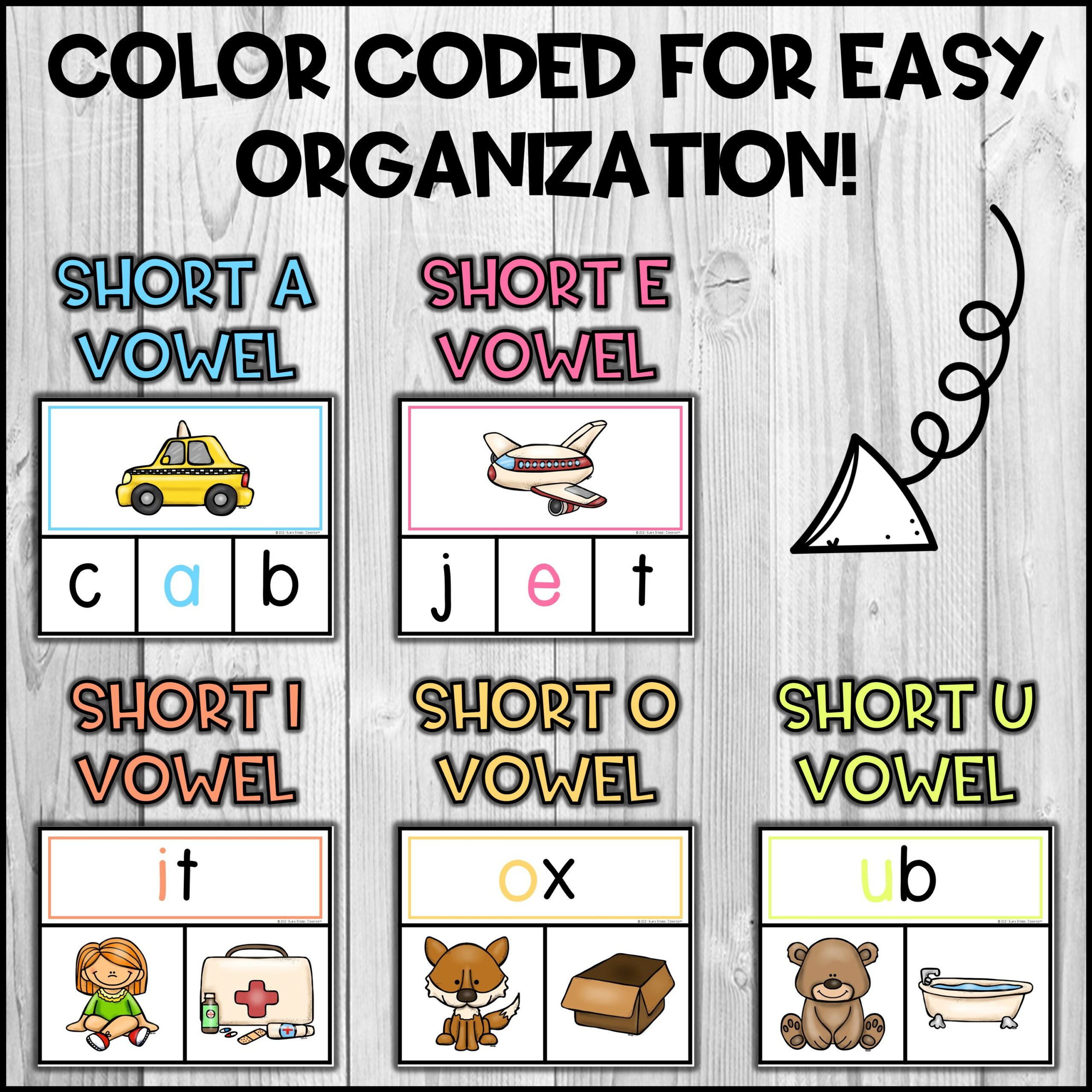 CVC Words - Word Family Puzzles - Literacy Centers | Made By Teachers