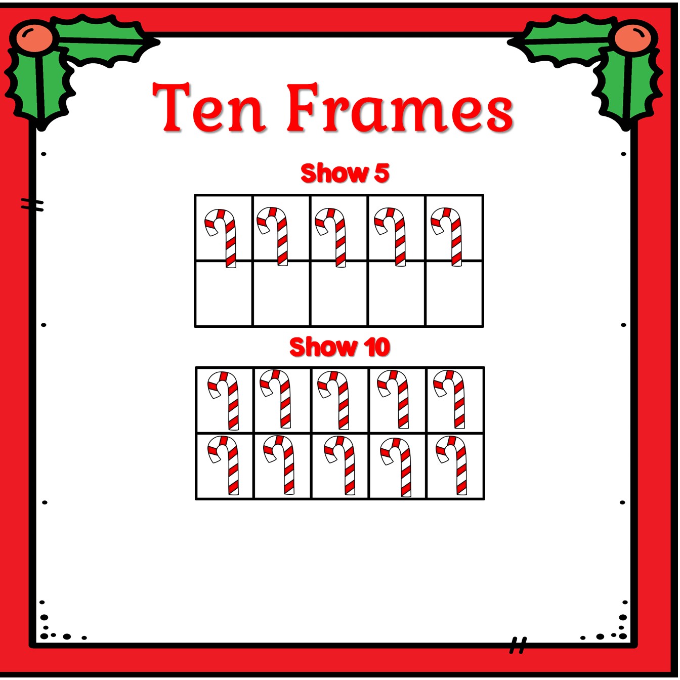 Christmas Counting 1-10 | Center Activities and Worksheets | PK and ...
