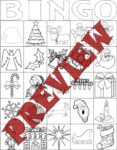 Christmas BINGO Class Game : 30 Students : Print and go! NO PREP, NO ...