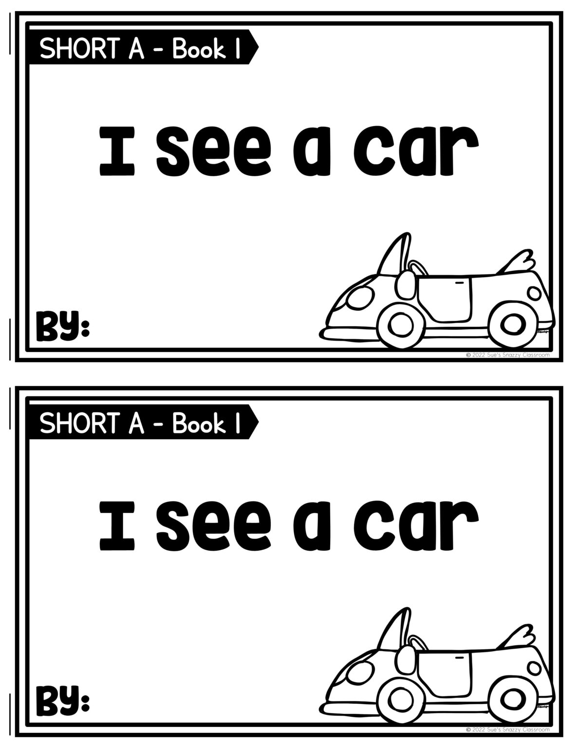 CVC Words | Emergent Readers | Reading Fluency Practice Books | Made By ...