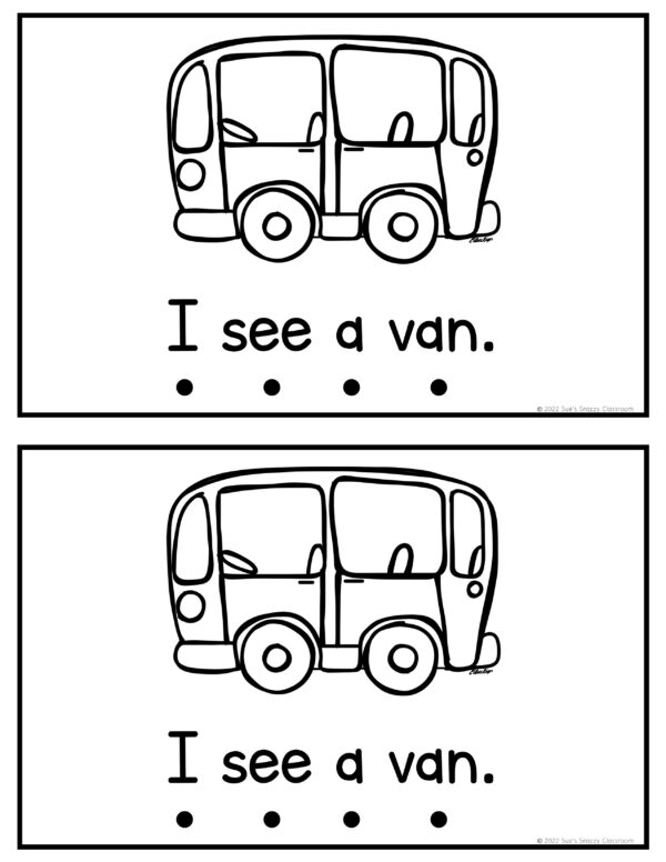 CVC Words | Emergent Readers | Reading Fluency Practice Books | Made By ...