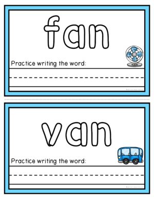 CVC Words Play Dough Mats - Read, Make and Write Activity - Made By ...