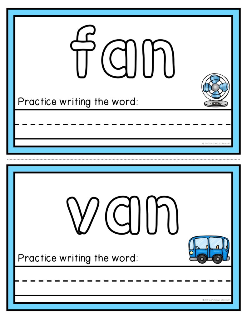 CVC Words Play Dough Mats - Read, Make and Write Activity | Made By ...