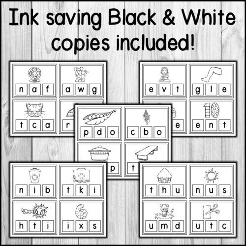 Scrambled CVC Words Activity - Spelling Literacy Center | Made By Teachers