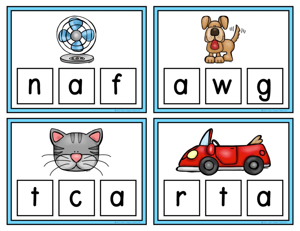 Scrambled CVC Words Activity - Spelling Literacy Center | Made By Teachers