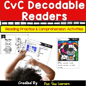 Decodable Readers | Word Families | CVC Words | Made By Teachers