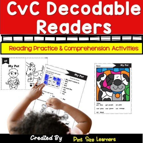 Decodable Readers | Word Families | CVC Words | Made By Teachers