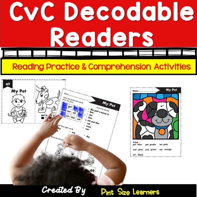 Decodable Readers | Word Families | CVC Words | Made By Teachers