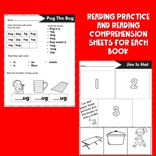 Decodable Readers | Word Families | CVC Words | Made By Teachers