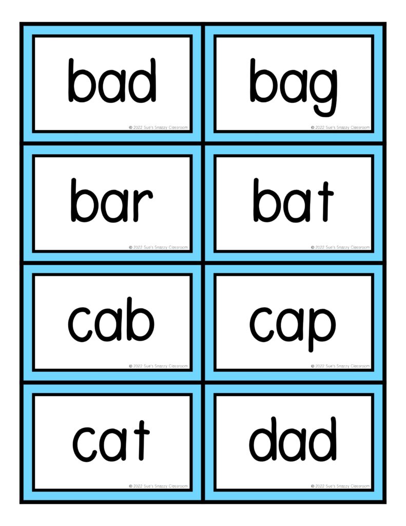CVC Word Center - Read Build and Write Activity - Short Vowel Practice ...