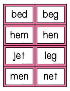 CVC Word Center - Read Build and Write Activity - Short Vowel Practice ...