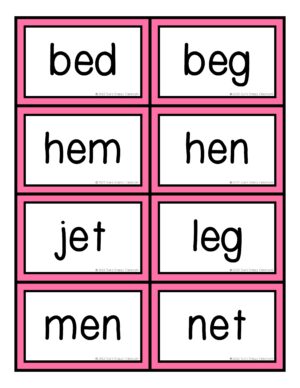 CVC Word Center - Read Build and Write Activity - Short Vowel Practice ...
