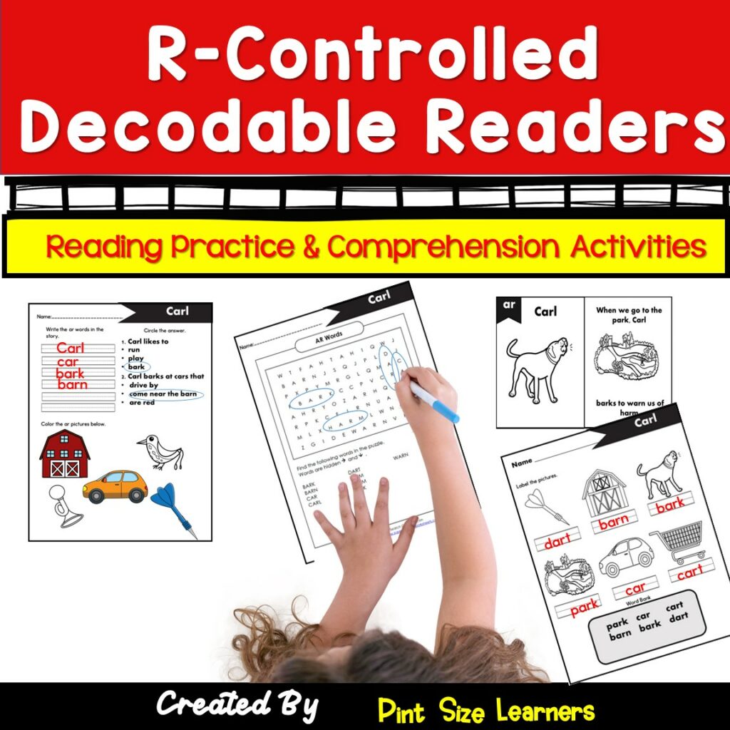 Decodable Readers | R-Controlled Vowels | Worksheets | Made By Teachers