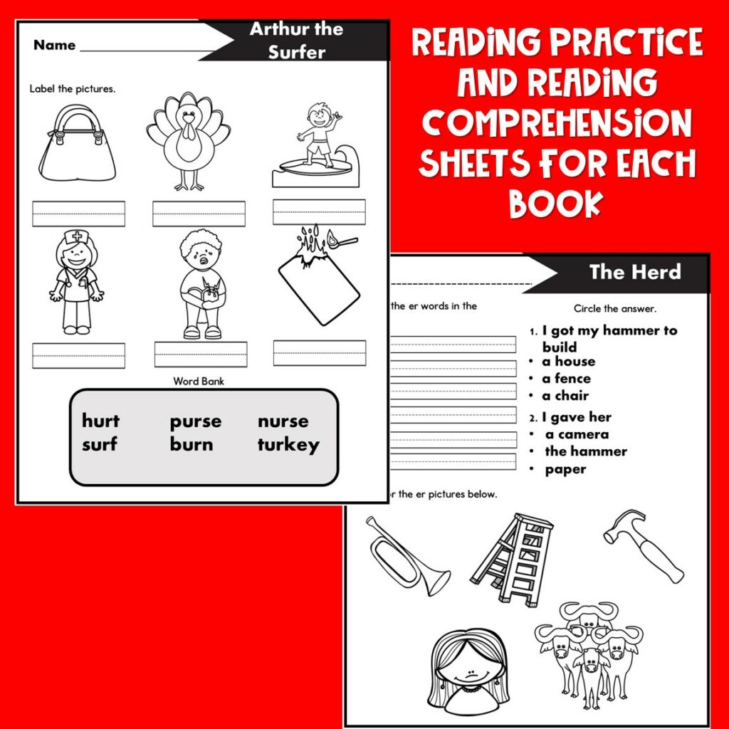 Decodable Readers | R-Controlled Vowels | Worksheets | Made By Teachers