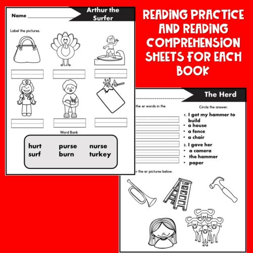 Decodable Readers | R-Controlled Vowels | Worksheets | Made By Teachers