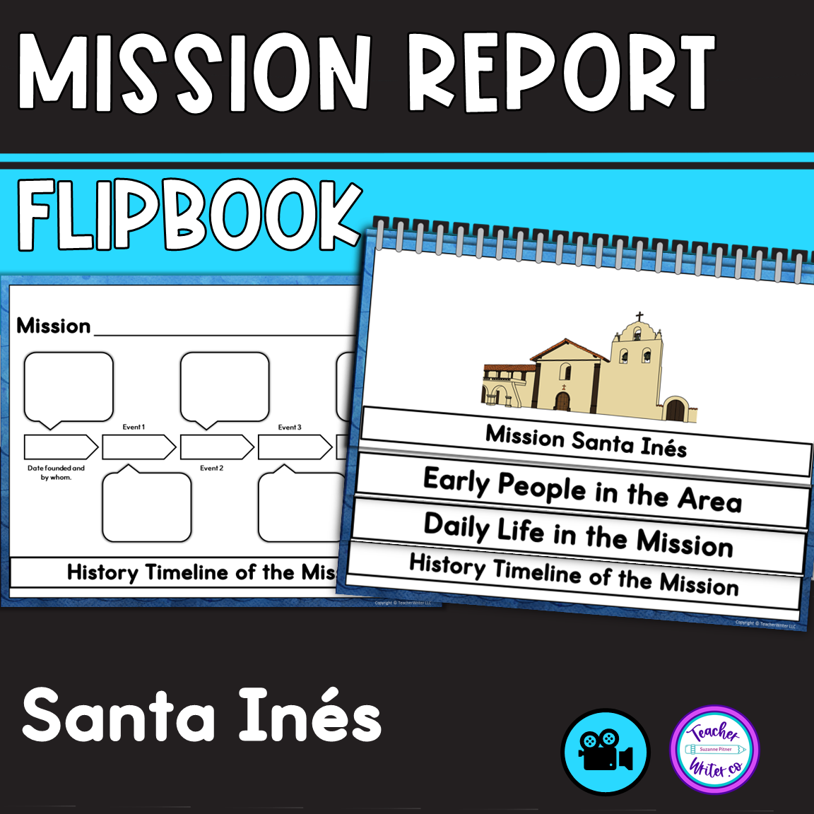 California Mission Report Santa Inés | Made By Teachers