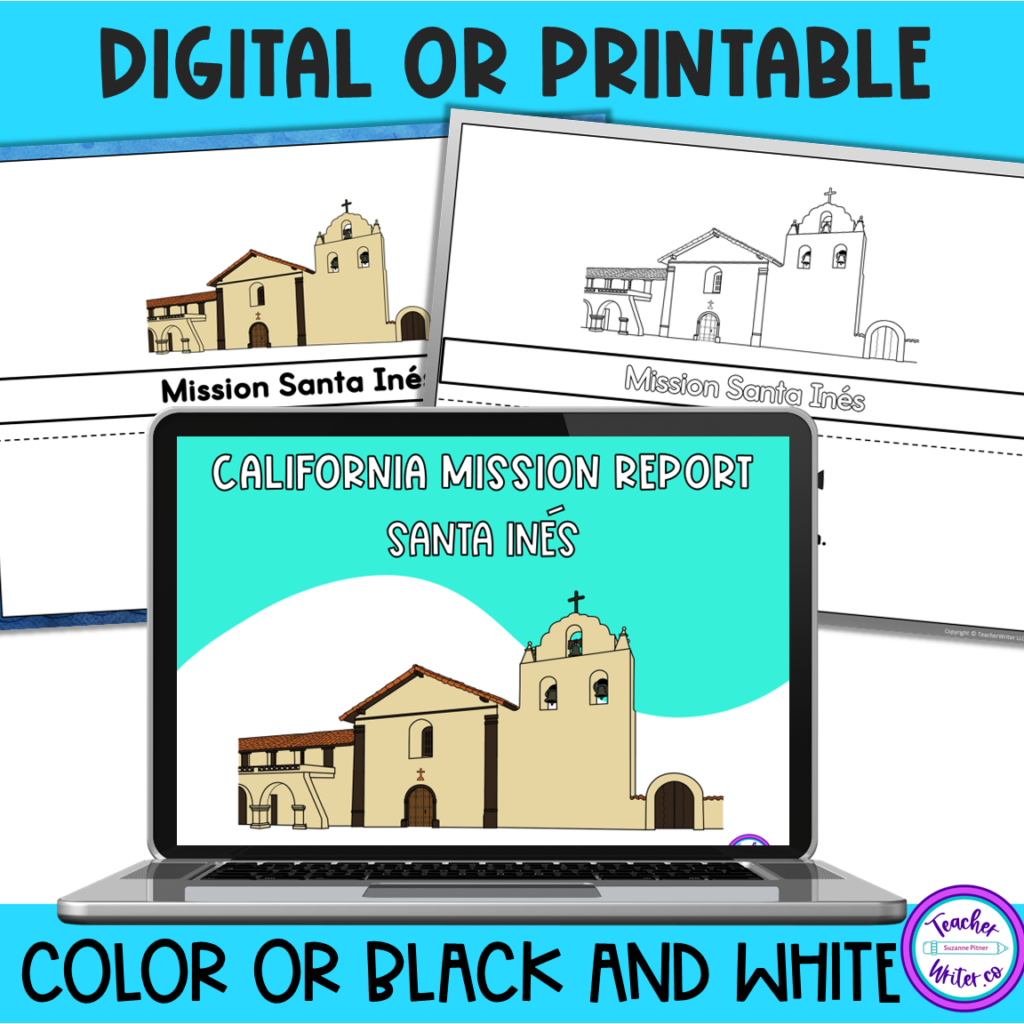 California Mission Report Santa Inés | Made By Teachers