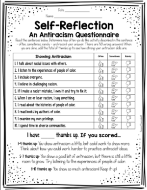 Antiracism Worksheets - Made By Teachers