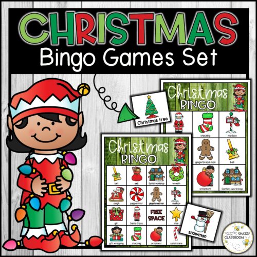 Christmas Bingo Games Set | Made By Teachers
