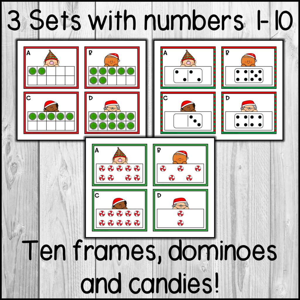 Christmas Activity | Count the Room | Numbers 1 to 20 | Math Center ...