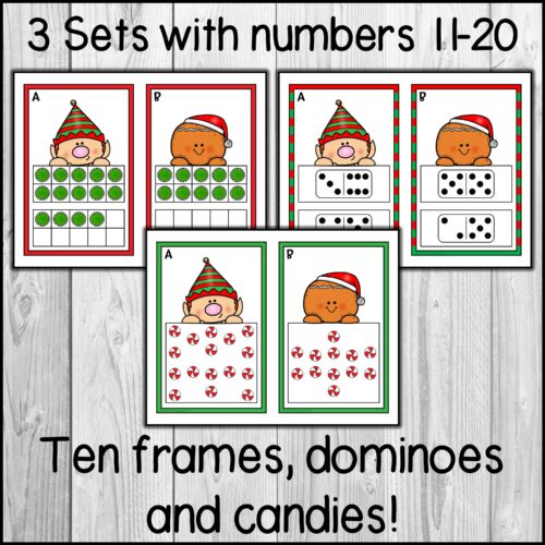 Christmas Activity | Count the Room | Numbers 1 to 20 | Math Center ...