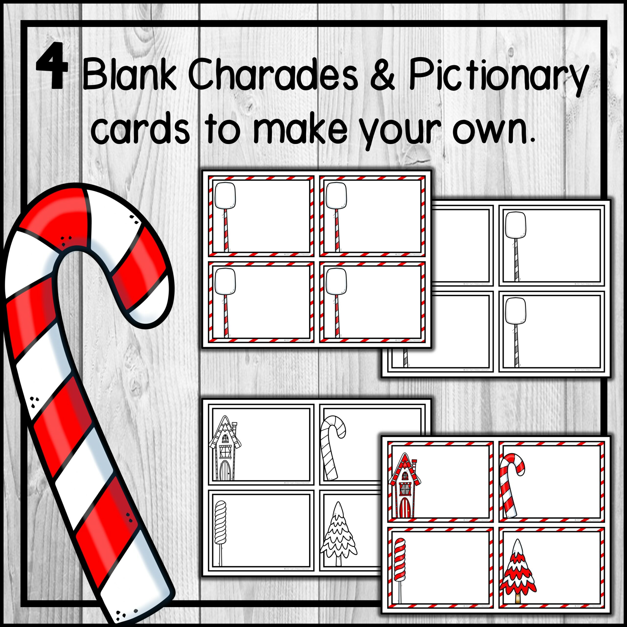 Christmas Games - Charades and Pictionary | Made By Teachers