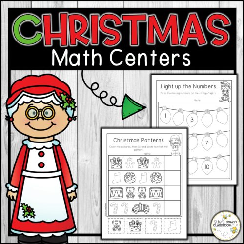 Christmas Math Worksheets, Activities and Centers | Made By Teachers