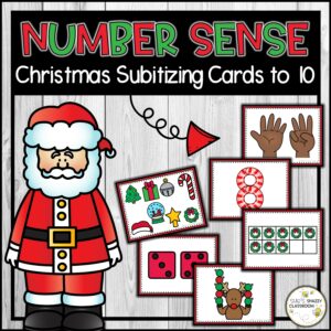 Christmas Subitizing Cards to 10 | Holiday Number Sense Practice | Made ...