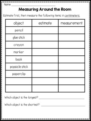 Measurement Unit for Second Grade | Made By Teachers