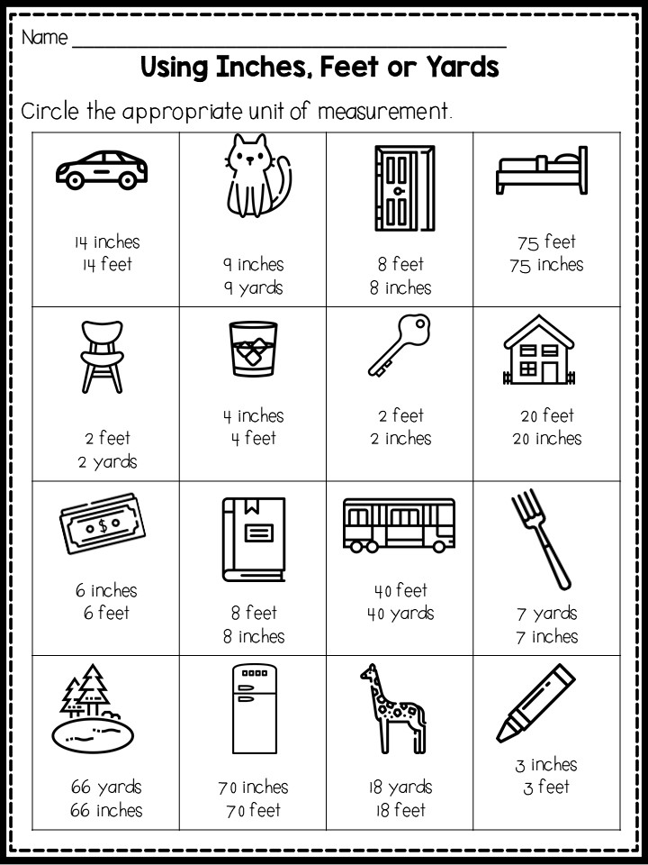 Measurement Unit for Second Grade | Made By Teachers