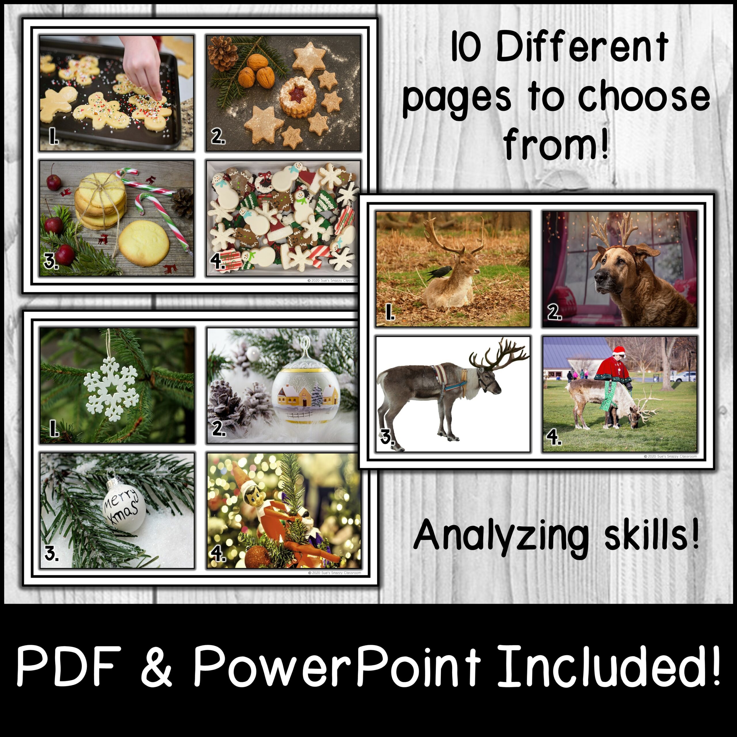 Christmas Themed - Which One Doesn't Belong - Critical Thinking Skills ...