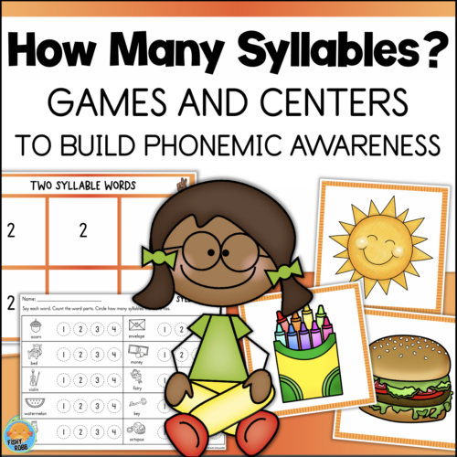 Counting Syllables Phonemic Awareness Activities & Games 1 2 3 4 ...