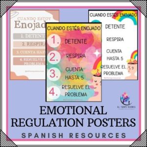 SPANISH VERSION - Emotional Regulation and Relaxation Poster - 3 ...