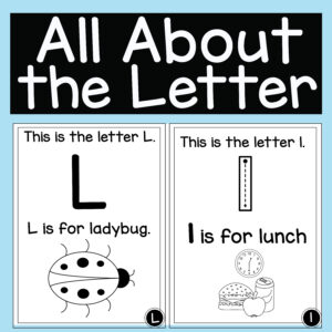 All About the Letter Ll | Alphabet Practice No Prep Worksheets for Kindergarten | Made By Teachers