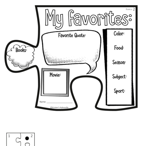 Puzzle Pieces Bulletin Board for Community Building: Back to School ...